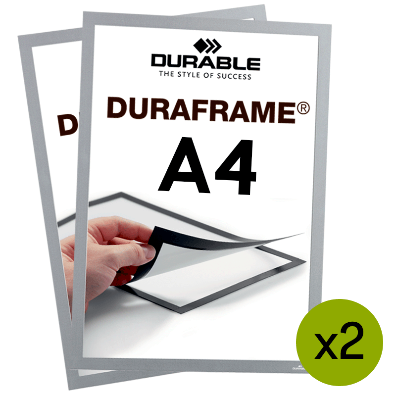Magnetram Duraframe® - A4 Silver | ShopSign®